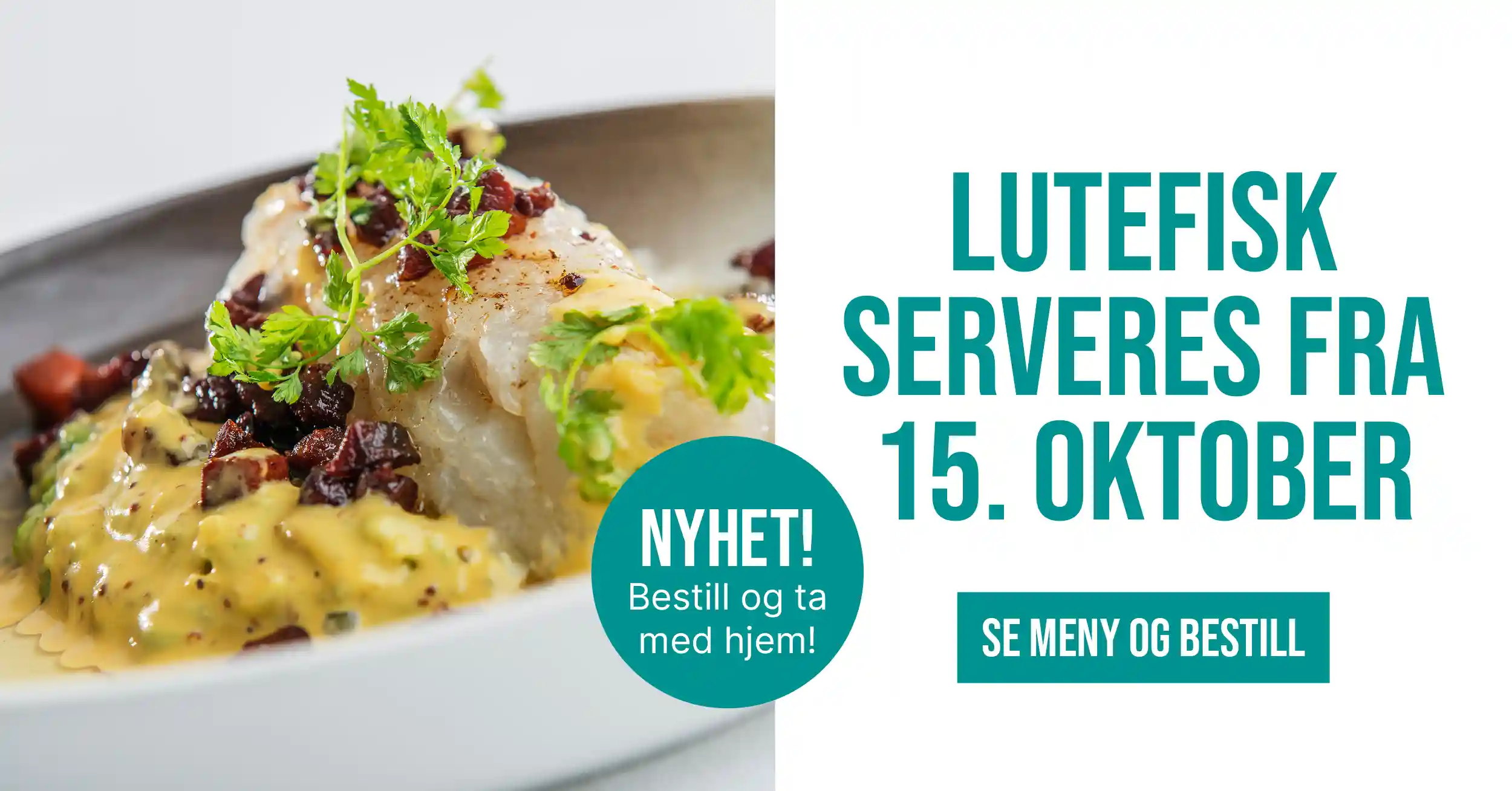 Lutefisk serveres fra 15. oktober - Fisketorget Stavanger